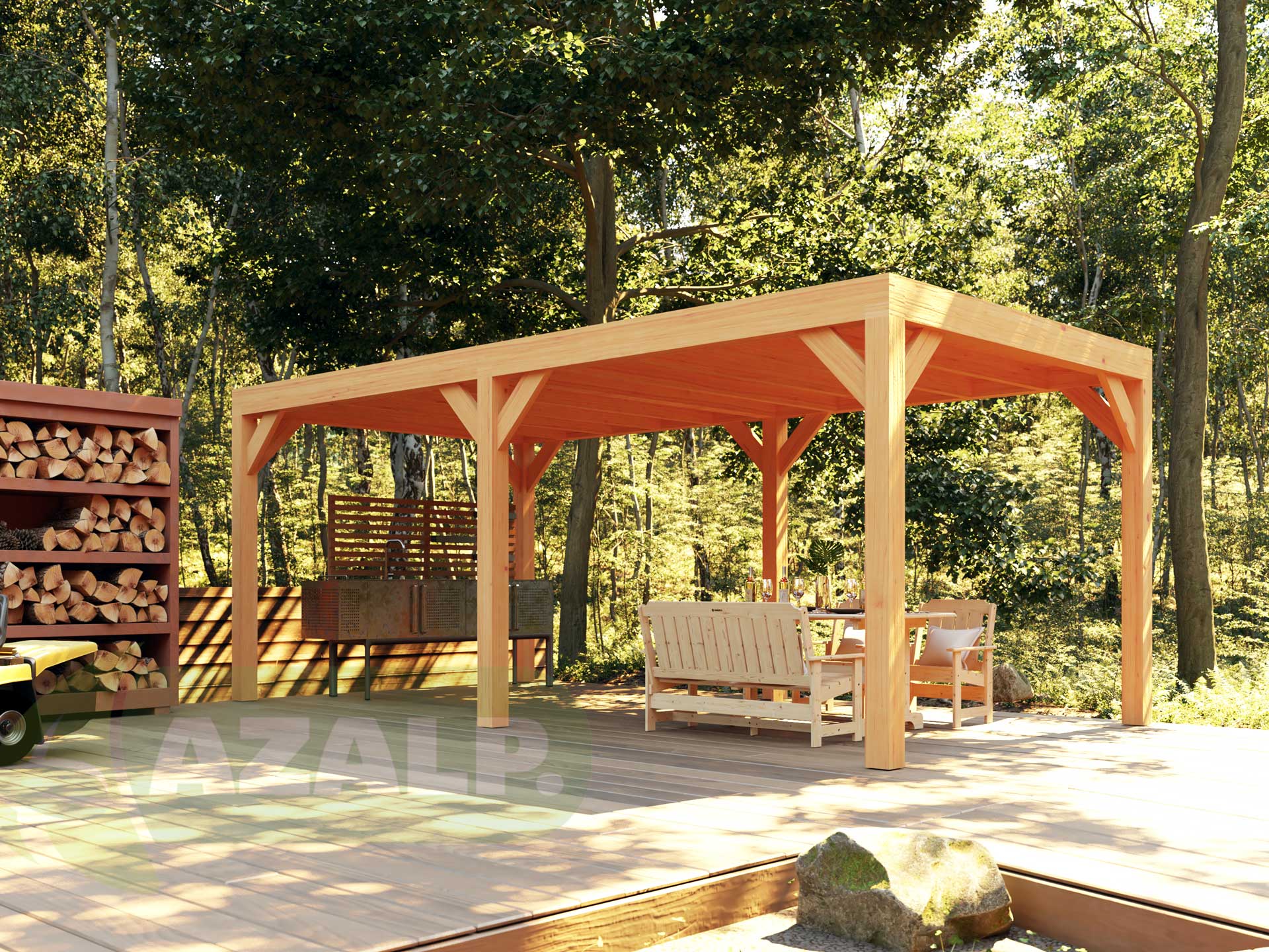 Artist Impressions Tuinhuisjes - Insight Productions